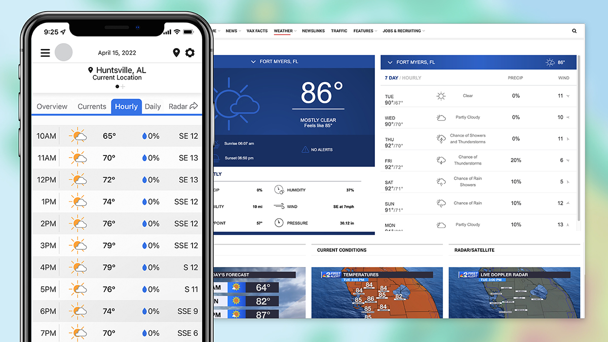 Weather Data for App & Widget | Baron Weather